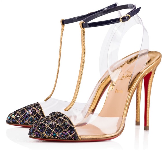 Christian Louboutin | Shoes | Christian Louboutin Nosy China Blue Pvc ...